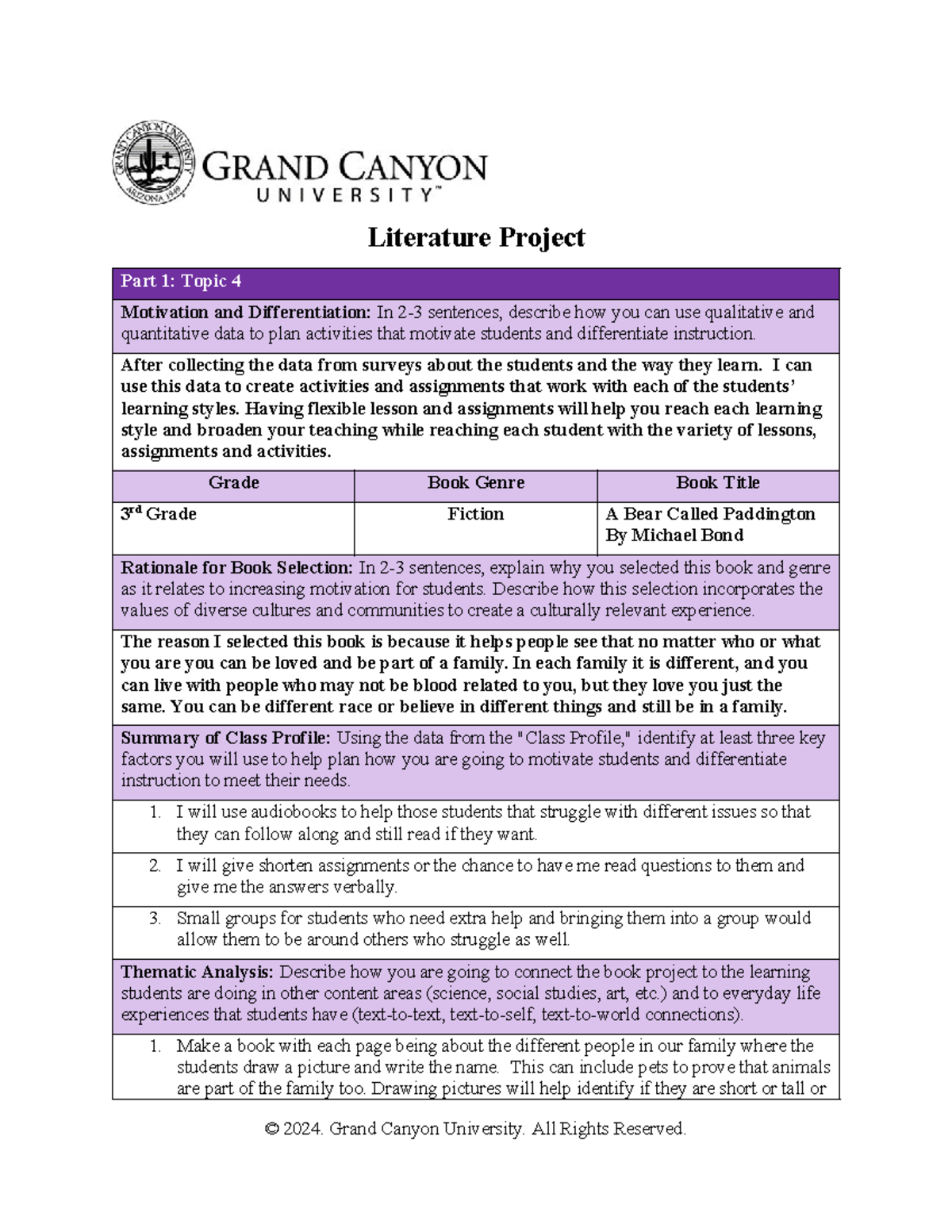 Week 7 REA-305-RS-Literature-Project Completed - Literature Project ...