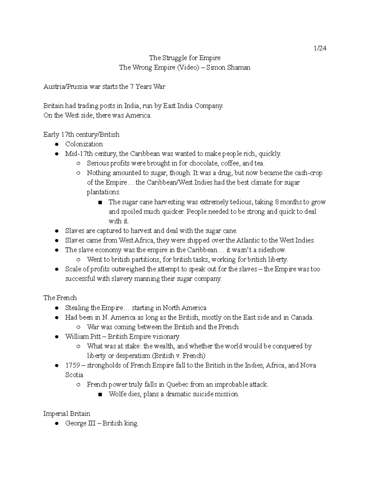 The Struggle for Empire - 1/ The Struggle for Empire The Wrong Empire ...