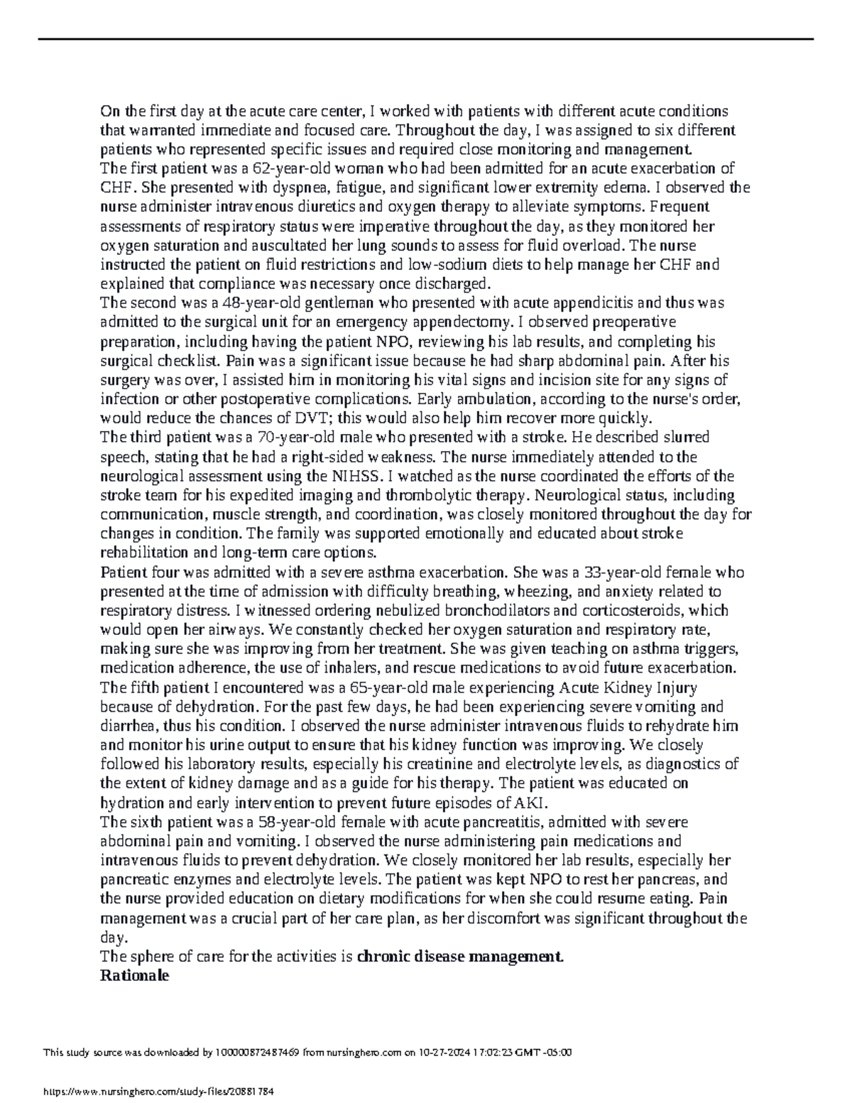 225 time logs - Notes - - Studocu