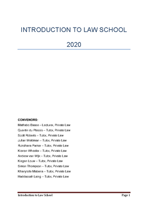 Skills for law student textbook - Skills Workbook for Law Students ...