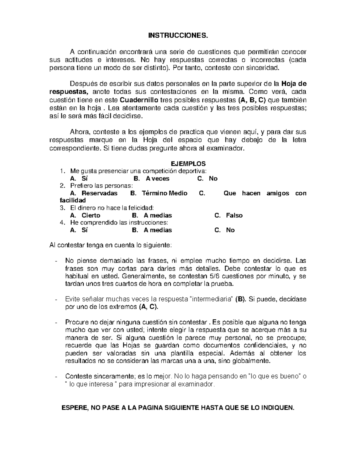 223561893-Cuestionario-CAQ - INSTRUCCIONES. A continuación encontrará ...