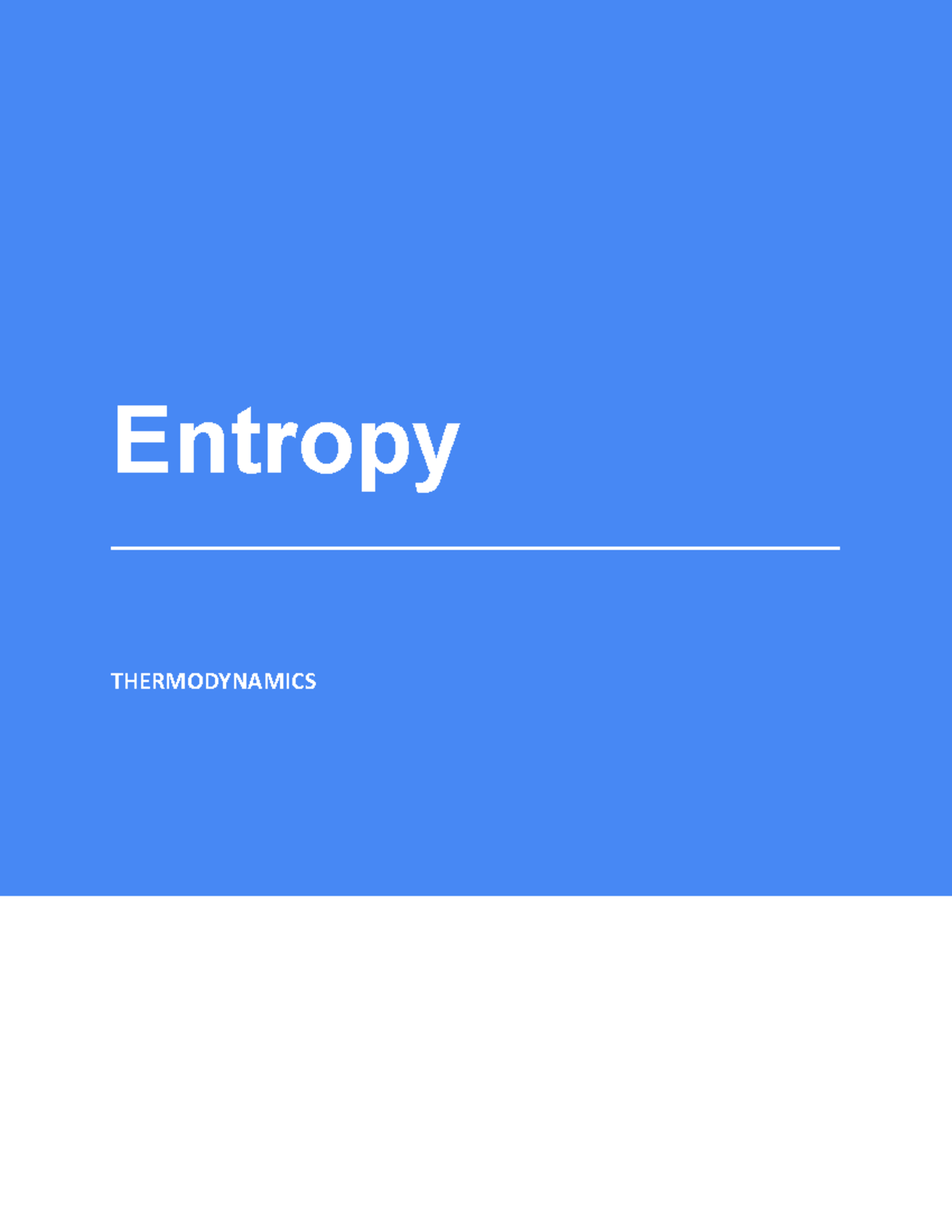 Entropy - Study Notes - Copyright © 2014-2020 TestBook Edu Solutions ...