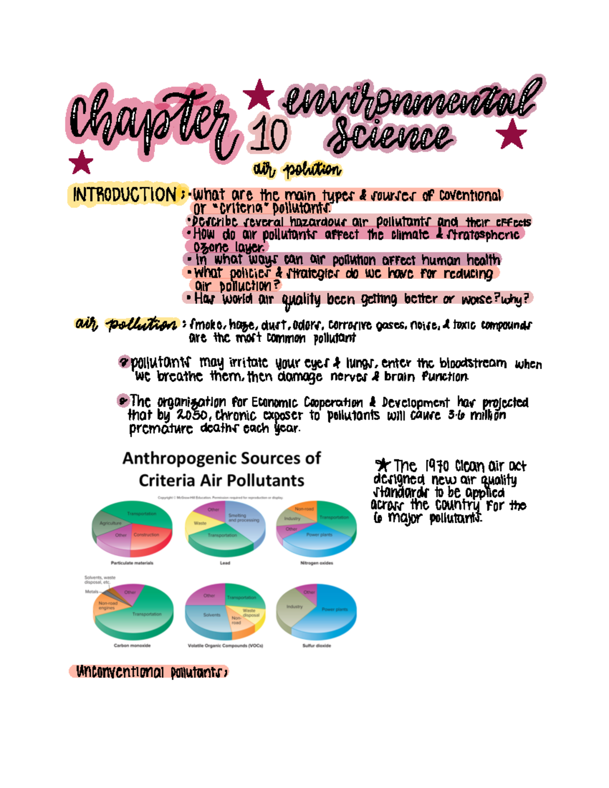 Chapter 10 notes - BSC1050 - Studocu
