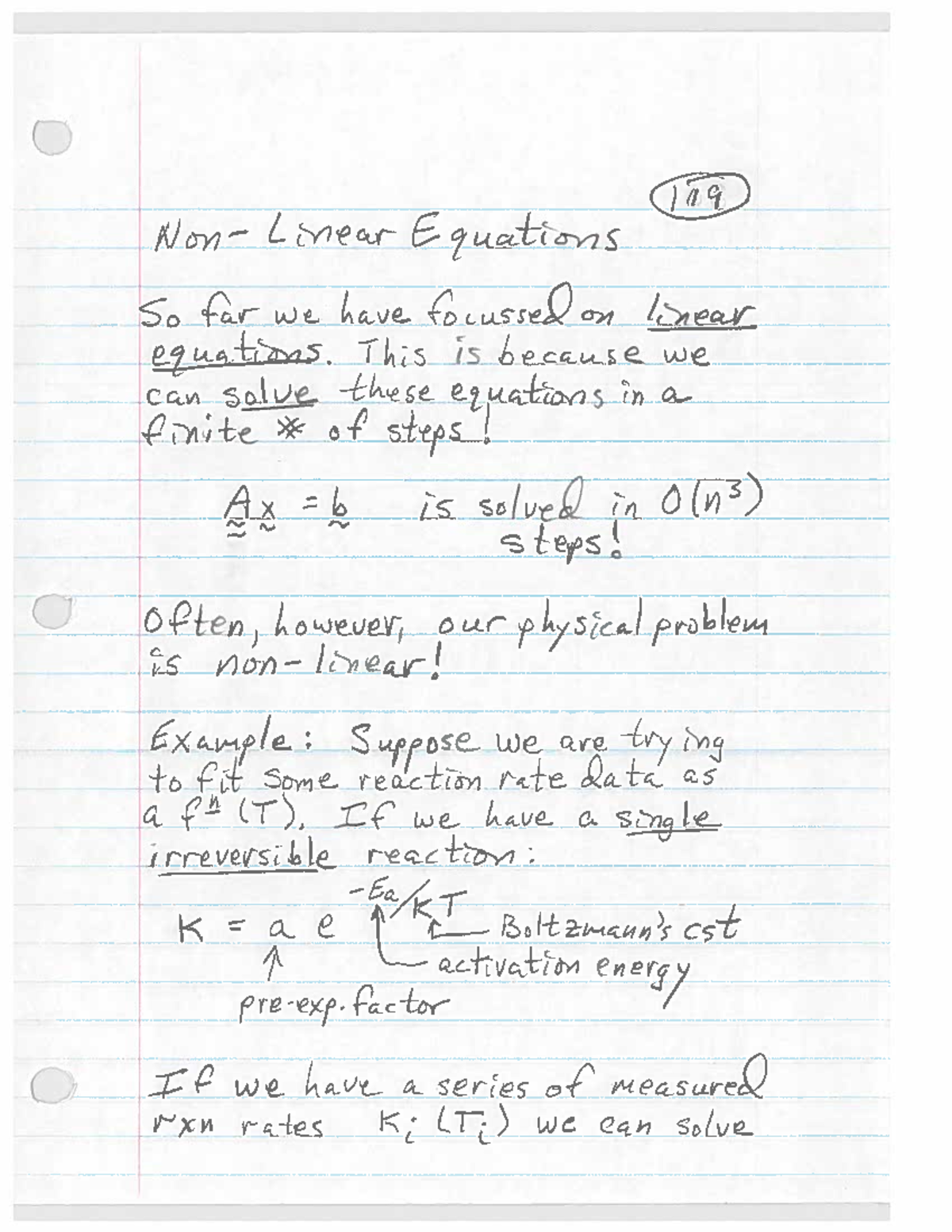 Lecture 16 - Systems of Non-Linear Equations - _- _.—.W H. a