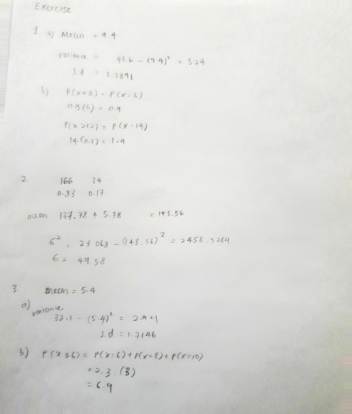 Tutorial Statistics Discrete Probability Distribution - Introduction to statistical theory for ...