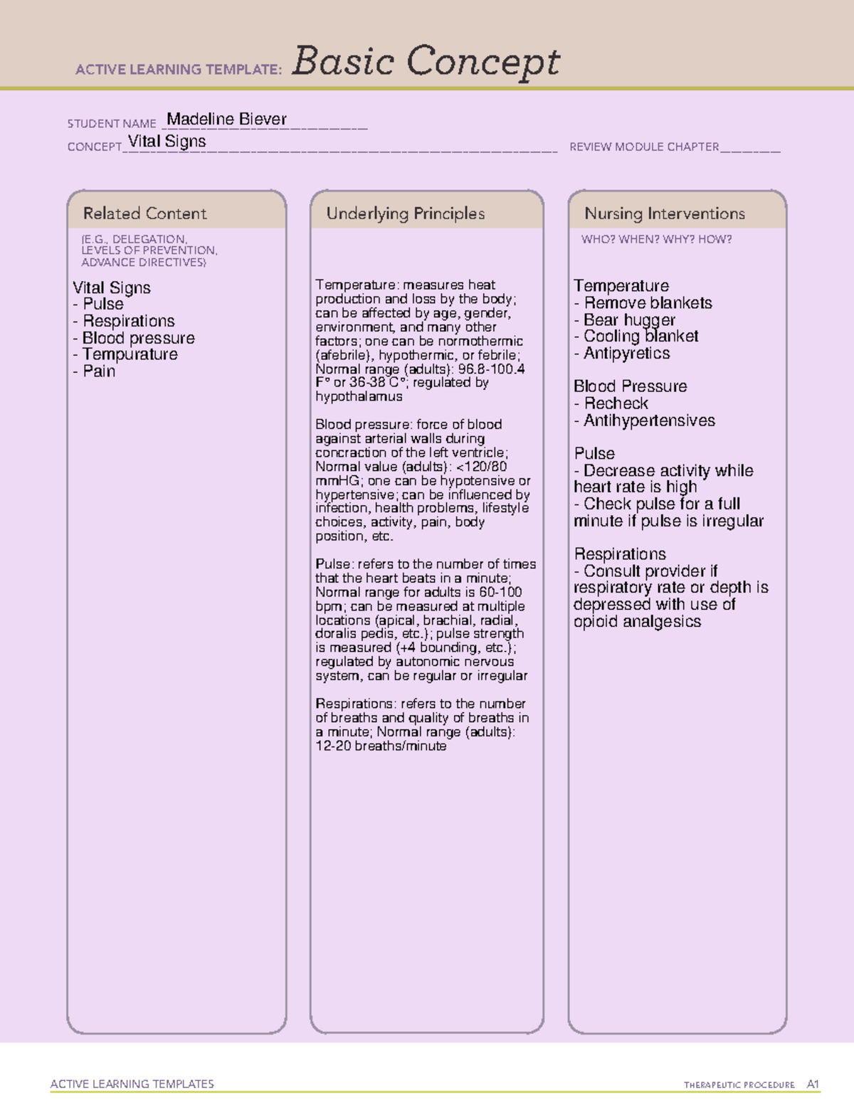 Active Learning Template Basic Concept - ACTIVE LEARNING TEMPLATES ...