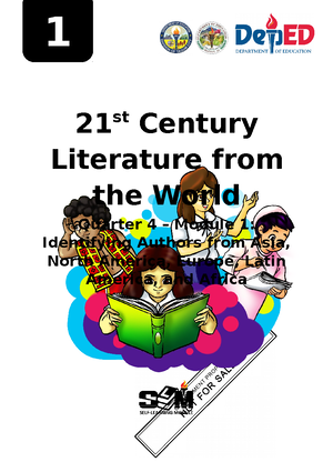 Creative Writing Q1 Module 1 - CREATIVE WRITING Quarter 1 – Module 1 ...