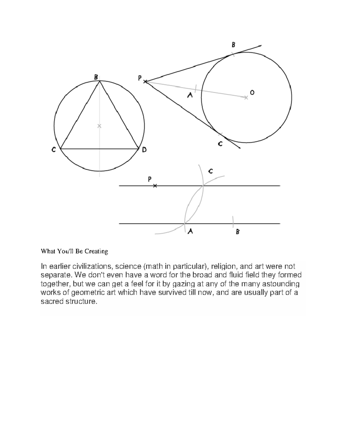 Mechanical Drawing Guids - What You'll Be Creating In earlier ...