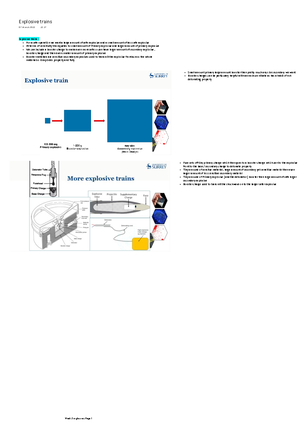 Classification of explosives - Phase types : Condensed: either solid or ...