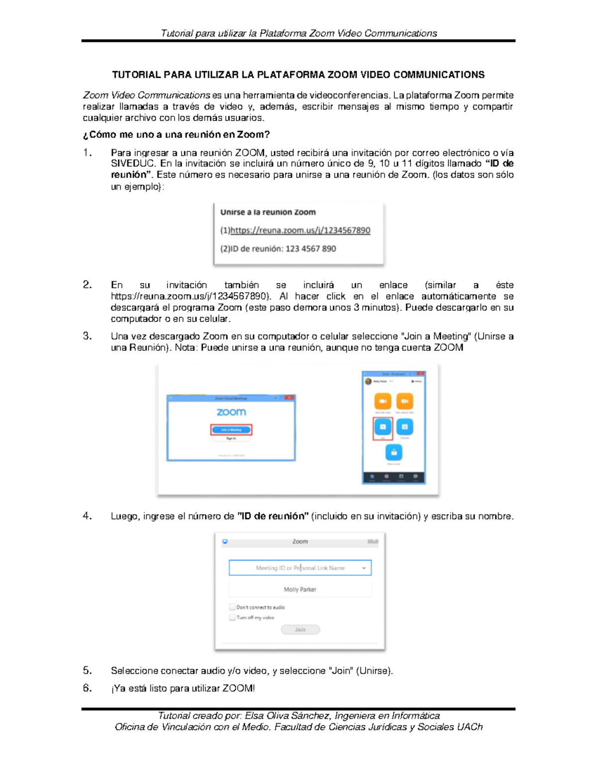 Scribd - ccc - Tutorial para utilizar la Plataforma Zoom Video ...