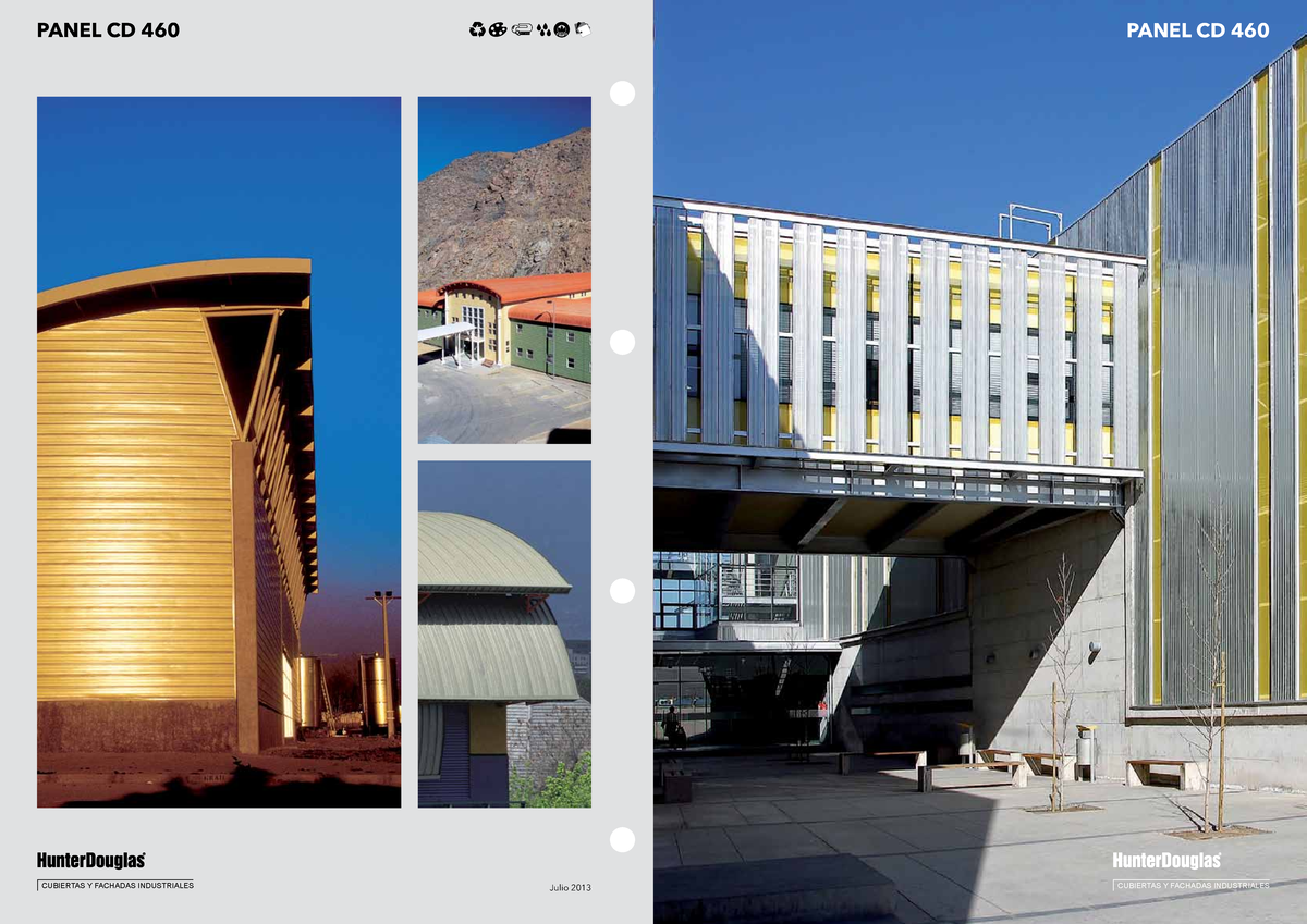 Panel CD460 Curvo Hunter Douglas - Diseño estructural I - Julio 2013 ...