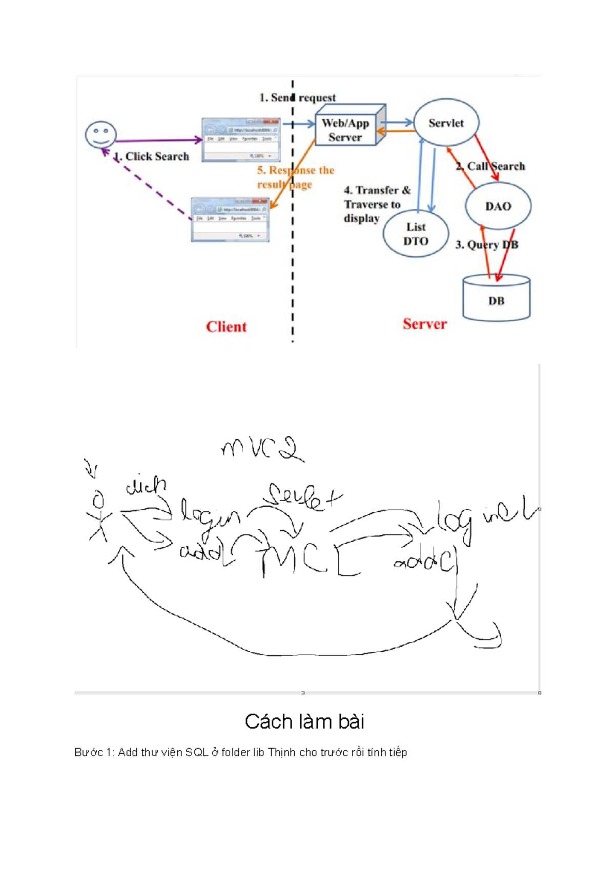 Các bước làm bài cho mượt - Cách làm bài Bước 1: Add thư viện SQL ở ...