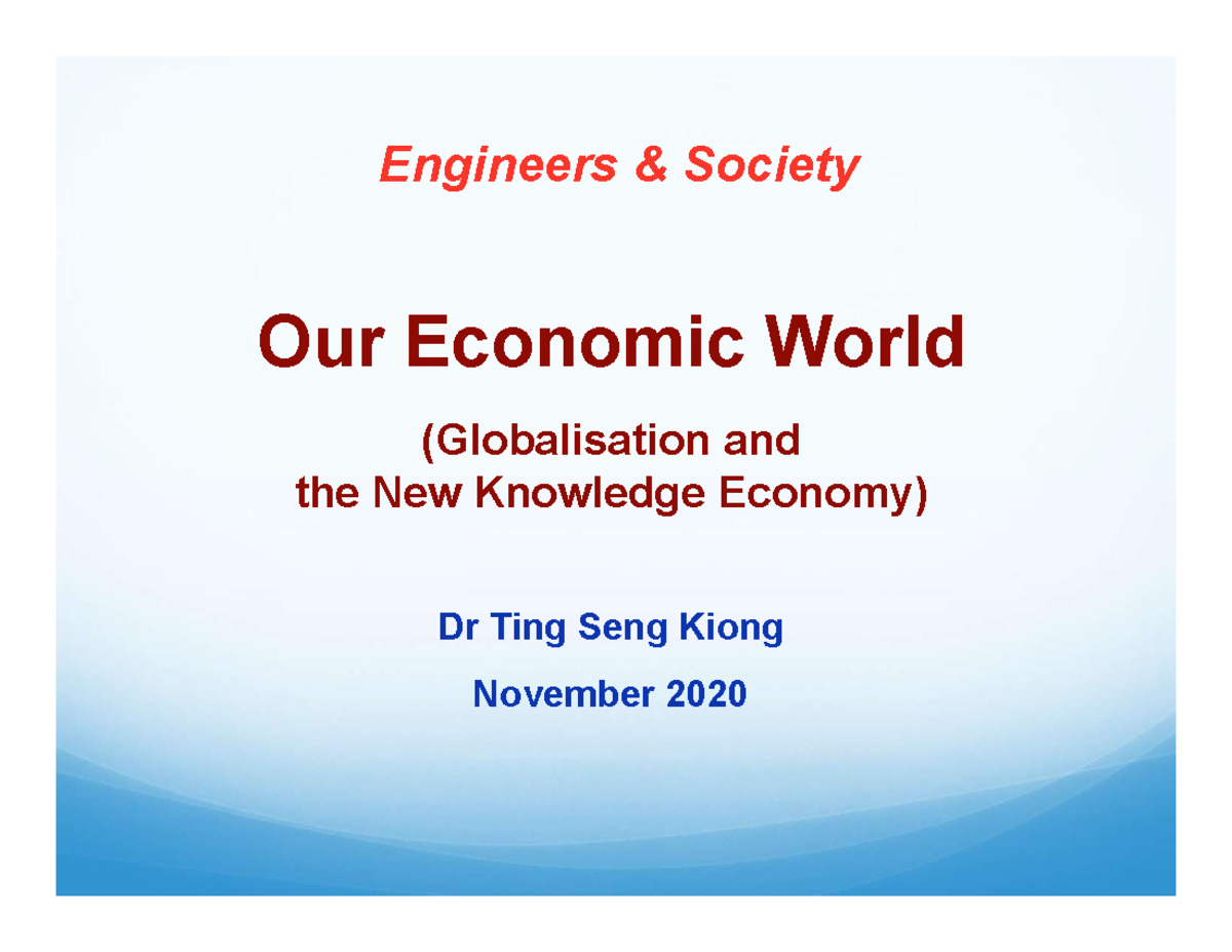 Microsoft Power Point - 12. Globalization and the New Economy.ppt ...