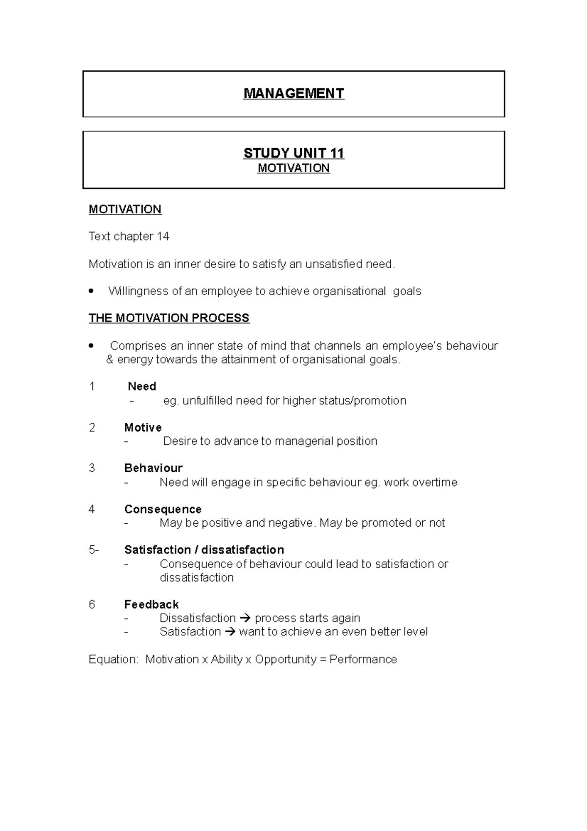 MNG2601 study units 11 to 13MNG2601 study units 8 to 10MNG2601 Study ...