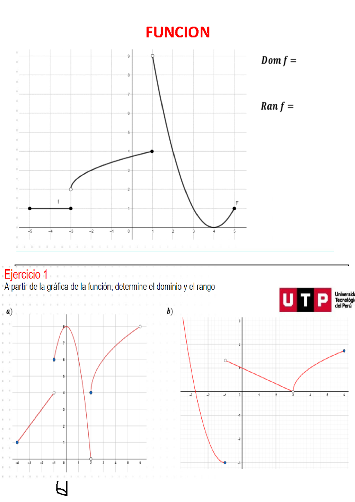 Funcion - Matematicas Para ingenieros 1 - FUNCION - Studocu