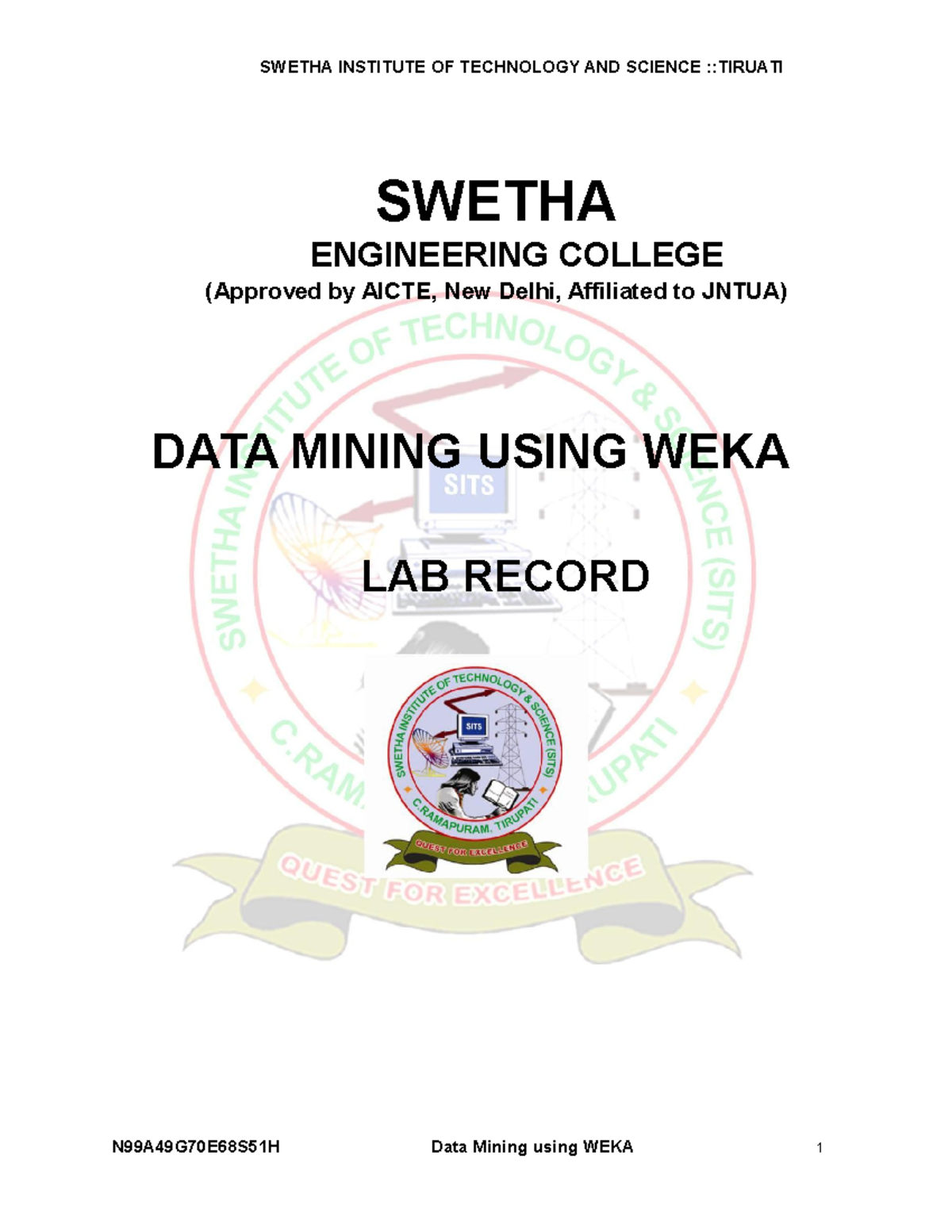 Data Mining Lab Manual Using R at Lester Shippy blog