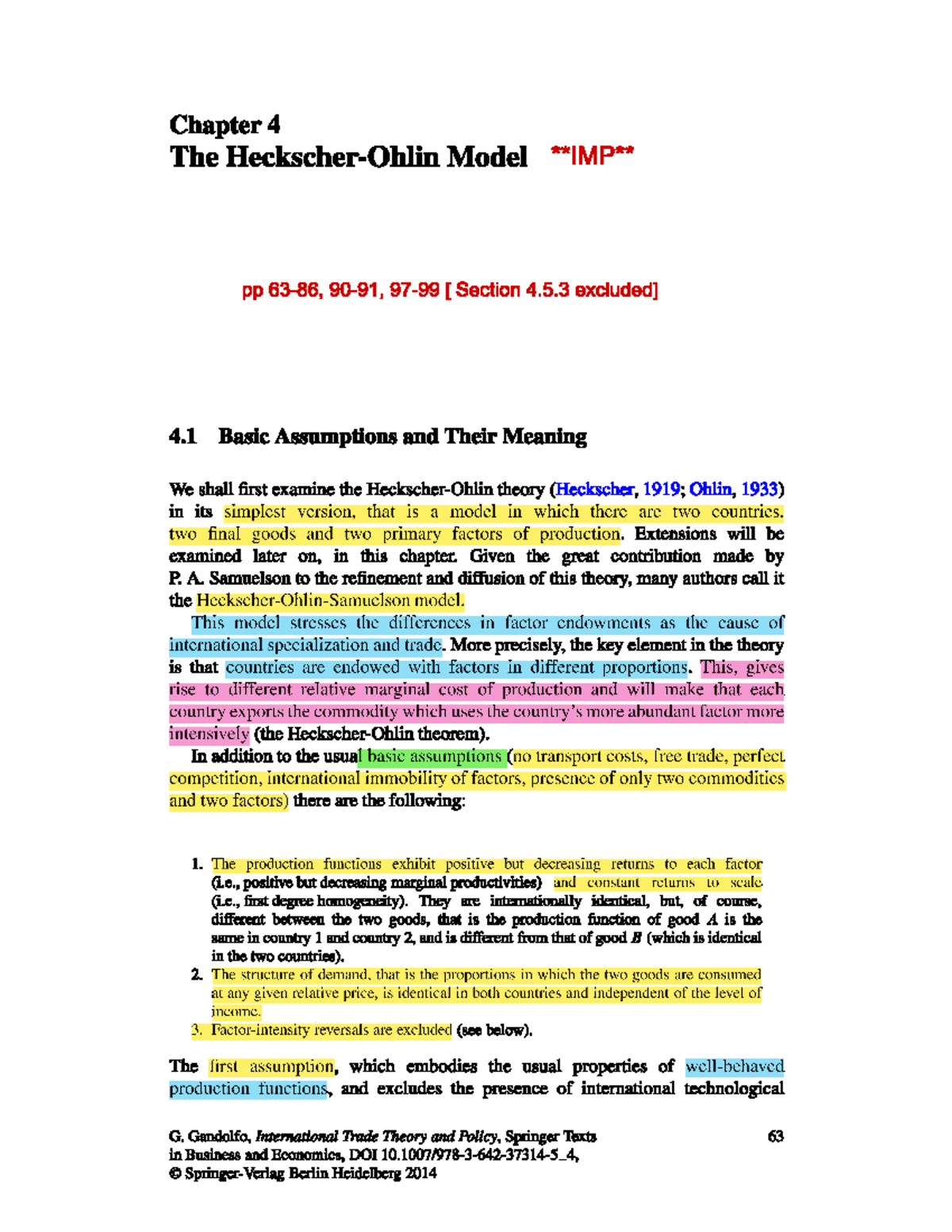 2.3 Ch-4 HO Model - Editable chap PDF - Chapter 4 The Heckscher-Ohlin ...