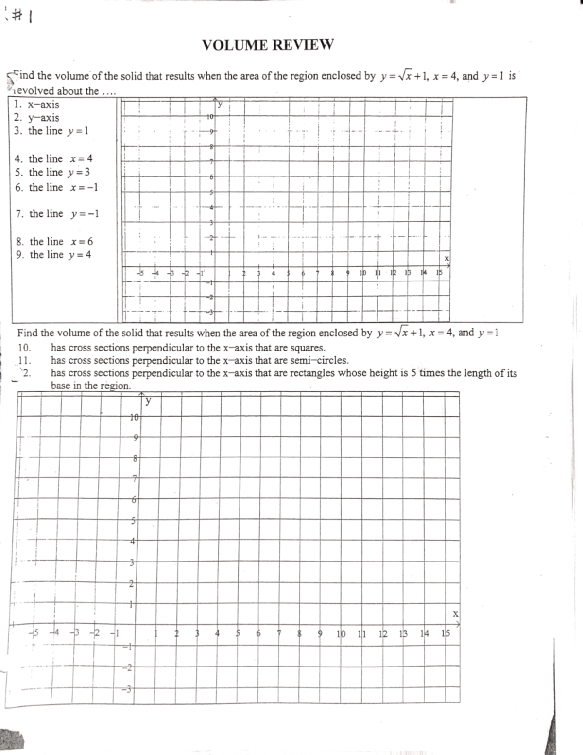 Area and Volume Practice - Studocu