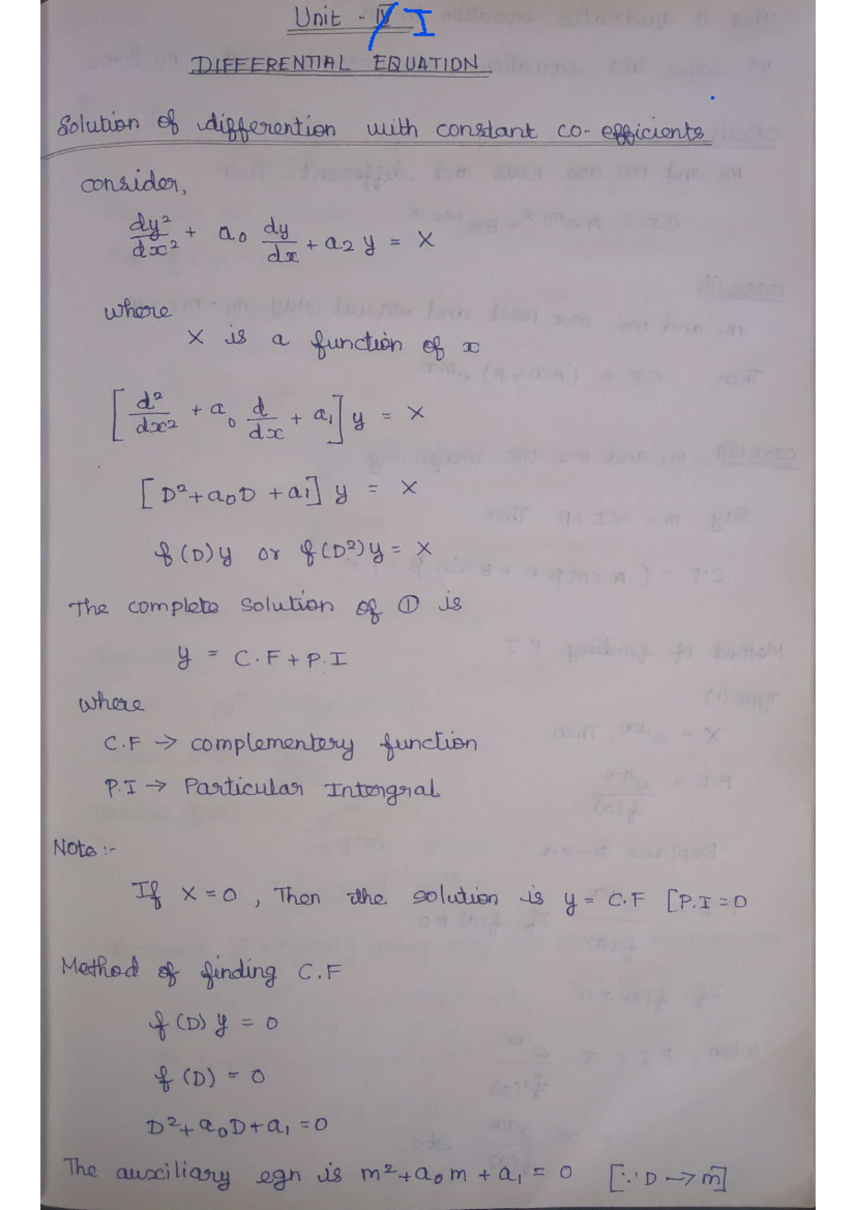 UNIT I SR 2 - nil - Engineering Mathematics - Studocu
