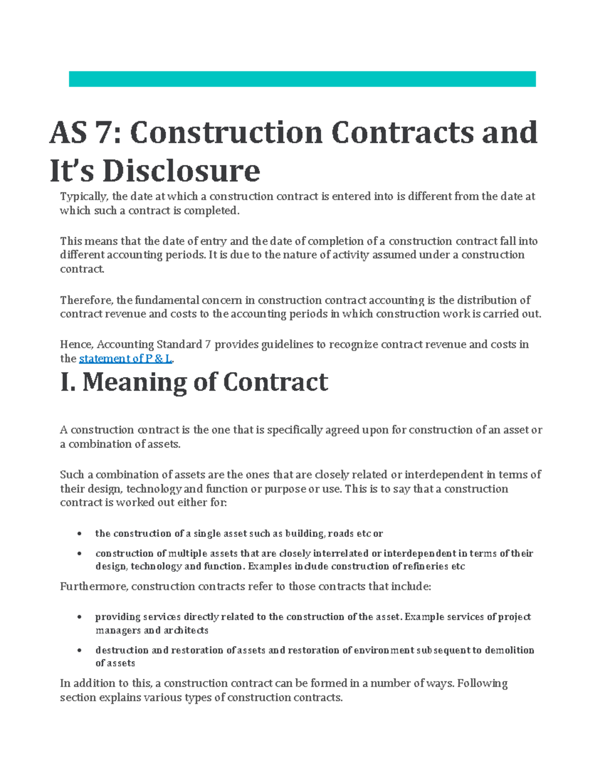 AS 7-Construction Contracts 95efcb9a-a701-4fd9-9050-4029a33afc6d - AS 7 ...