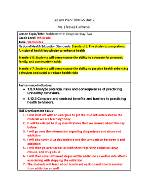 Lesson PLAN Smart Goals - Lesson Plan SMART GOALS and FITT PRINCIPLES ...