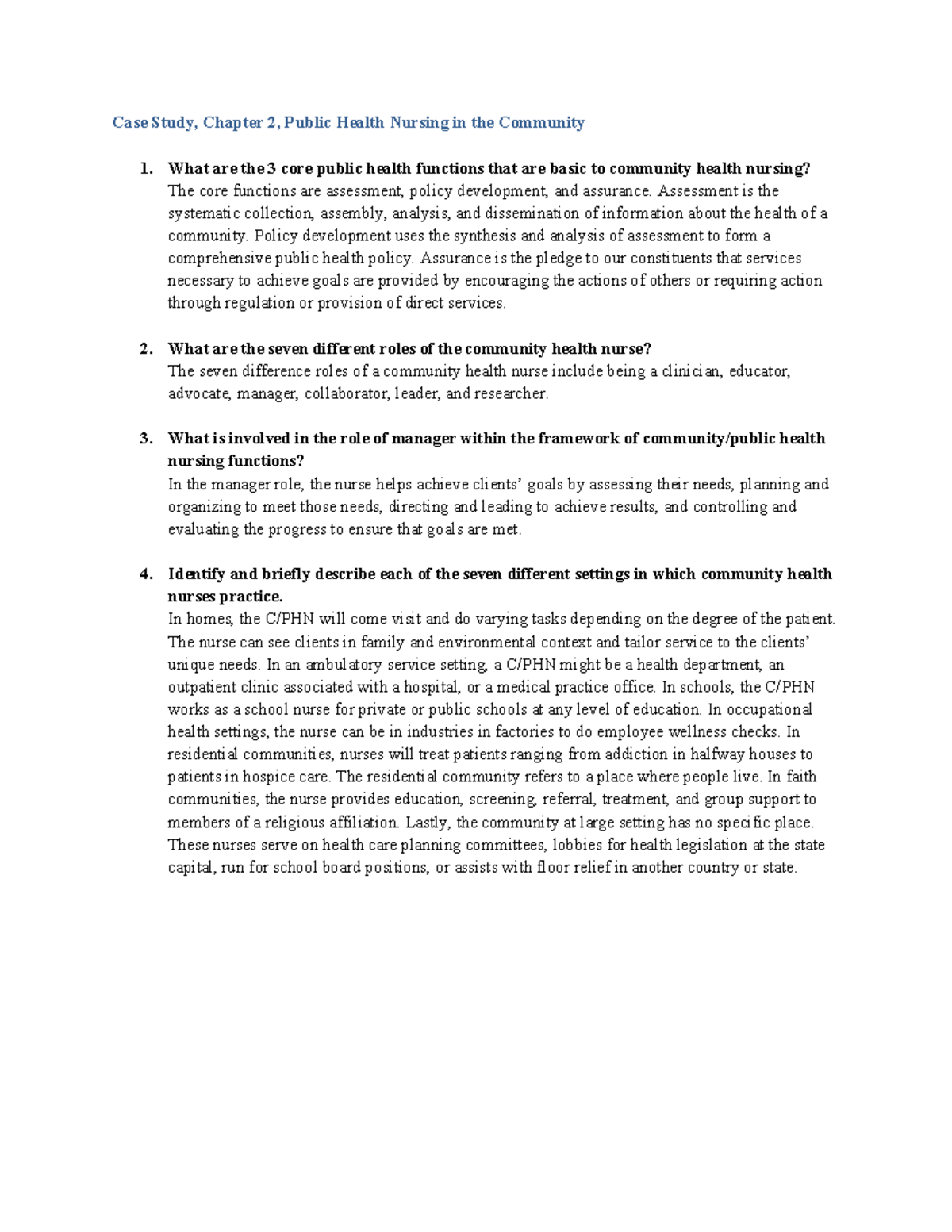 CS Chapter 02 - case study chapt 2 - Case Study, Chapter 2, Public ...