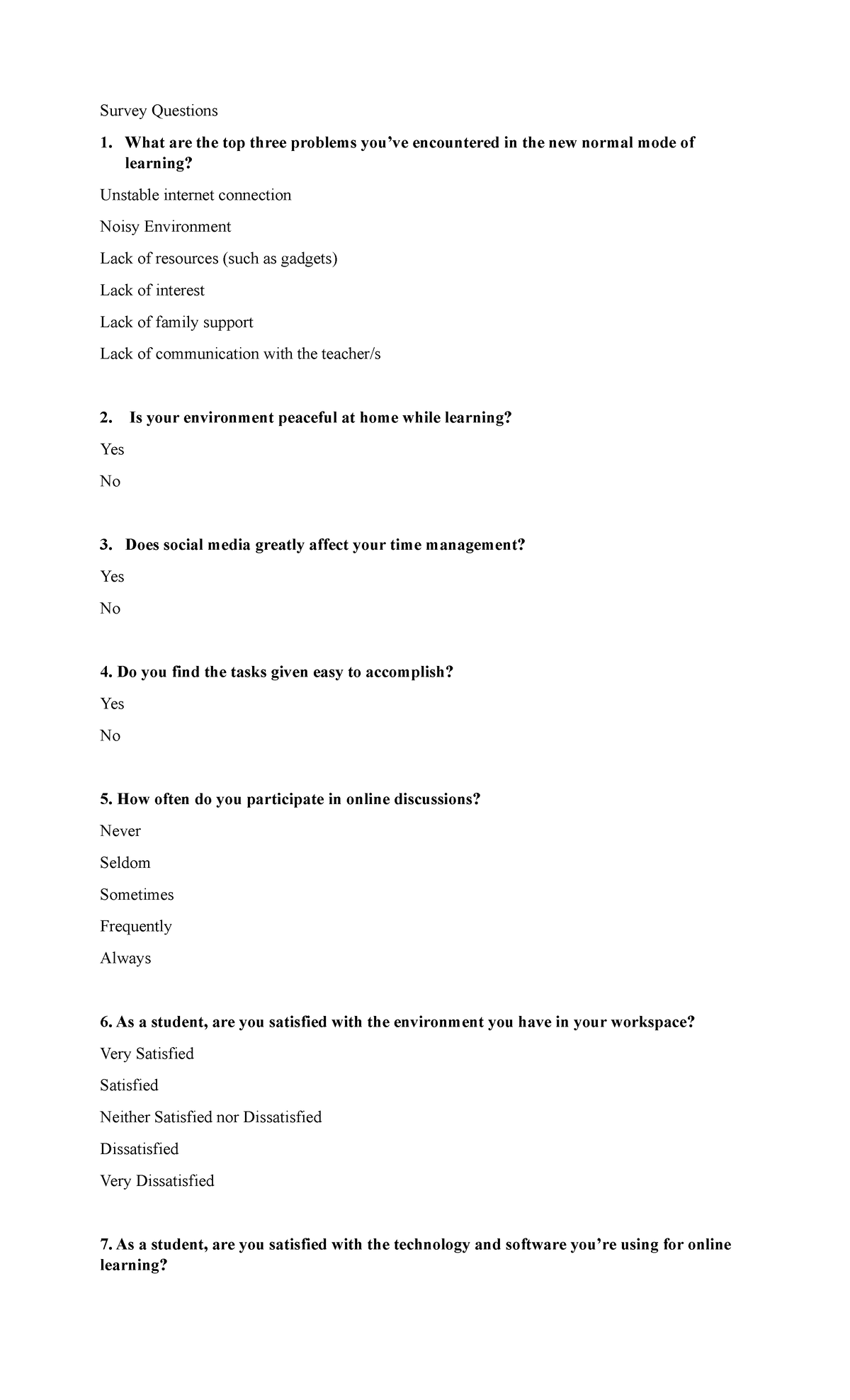 Survey Questions Sample Of Survey Questions Survey Questions What survey-questions-sample-of-survey-questions-survey-questions-what