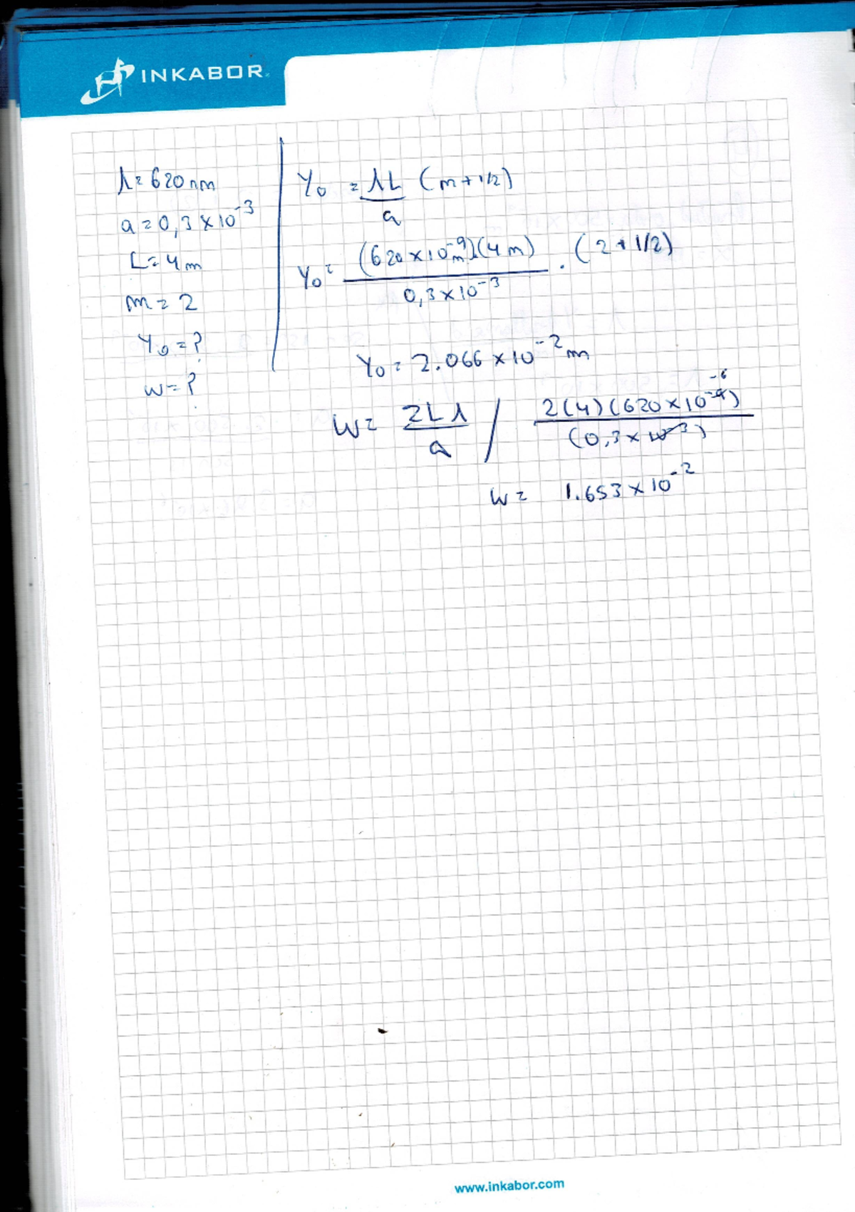 2do ejercisio difraccion y polarizacion - ondas y opticas - INKABOR ...