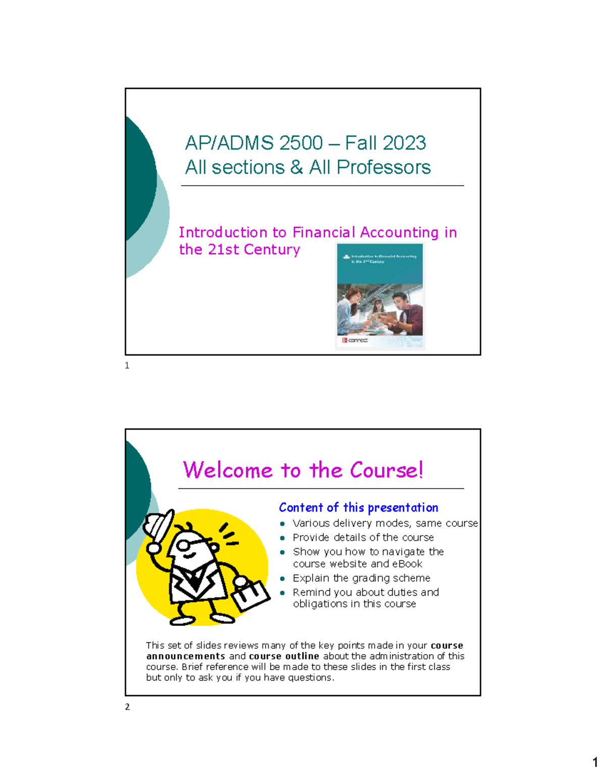 ADMS2500 Fall 2023 Into Slides - AP/ADMS 2500 – Fall 2023 All sections ...