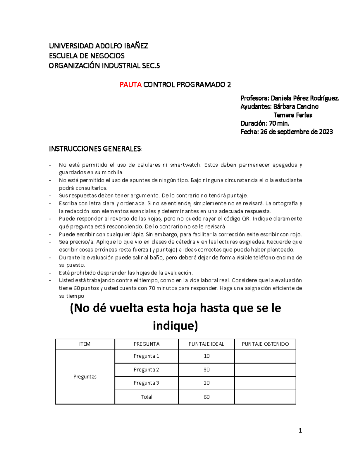 OI - Pauta Control Programado 2 - 2sem - 2023 - sec5 v4 - UNIVERSIDAD ADOLFO IBAÑEZ ESCUELA DE ...