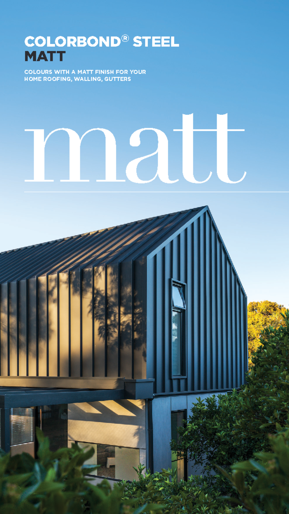 Colorbond Steel Matt Brochure - matt COLORBOND ® STEEL MATT COLOURS ...