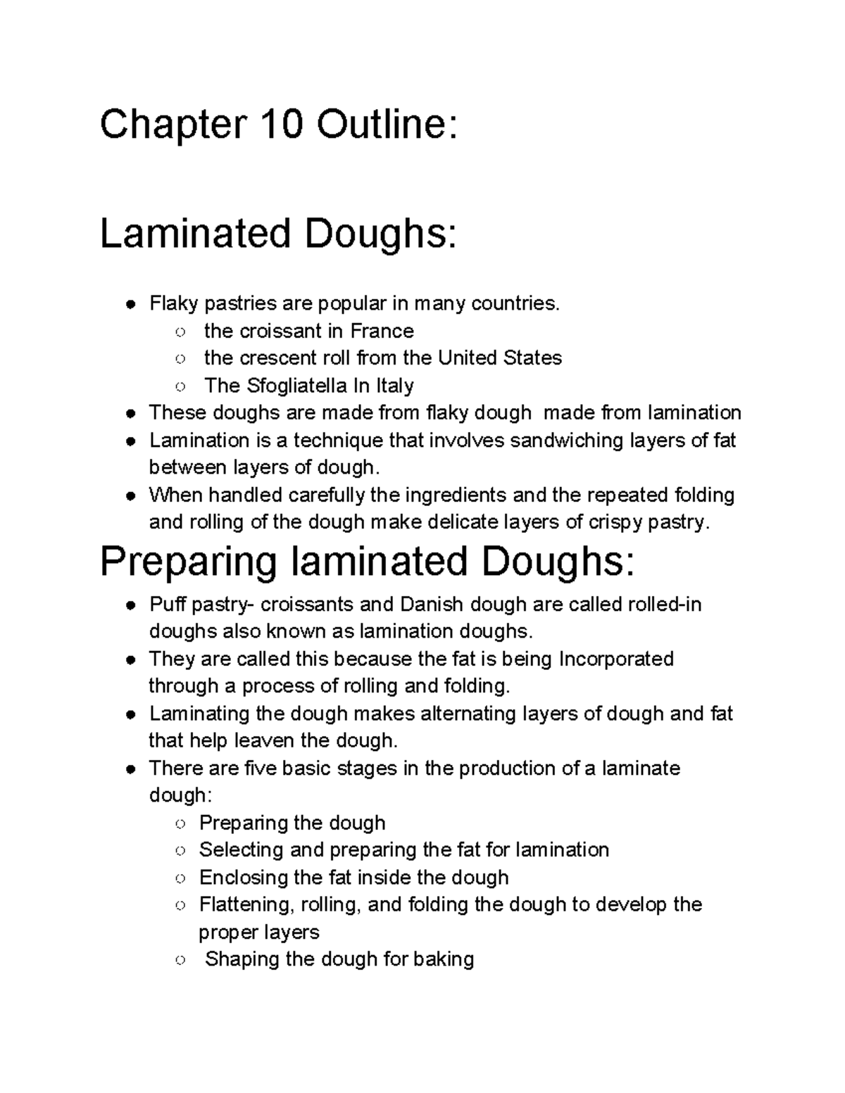 Chapter 10 - theses are the questions for review. - Chapter 10 Outline ...