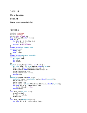 Assignment 5 - CS218 Data Structures Spring 2020 FAST-NU, Lahore ...