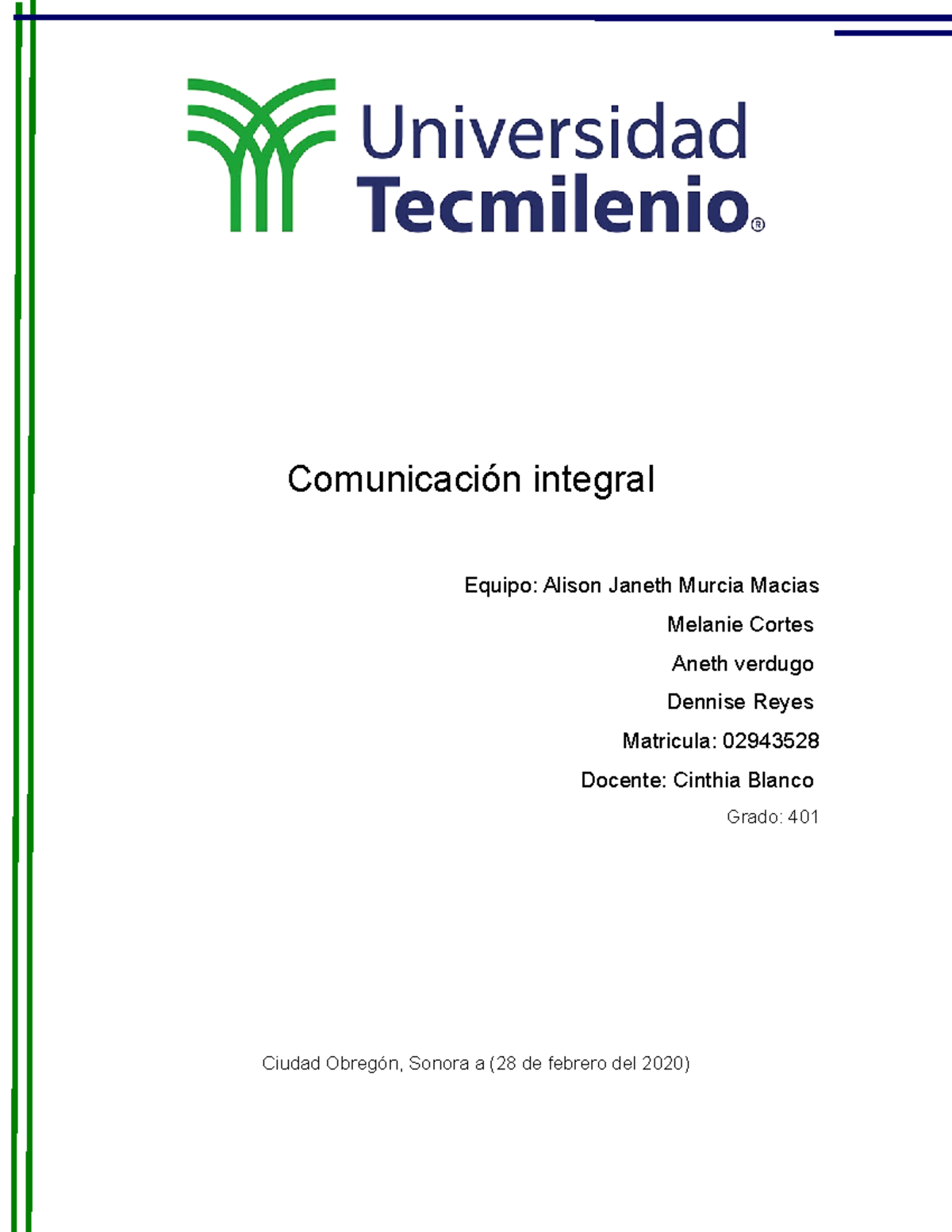 Guion de el periodico - 25893.1478 - Comunicación integral Equipo ...
