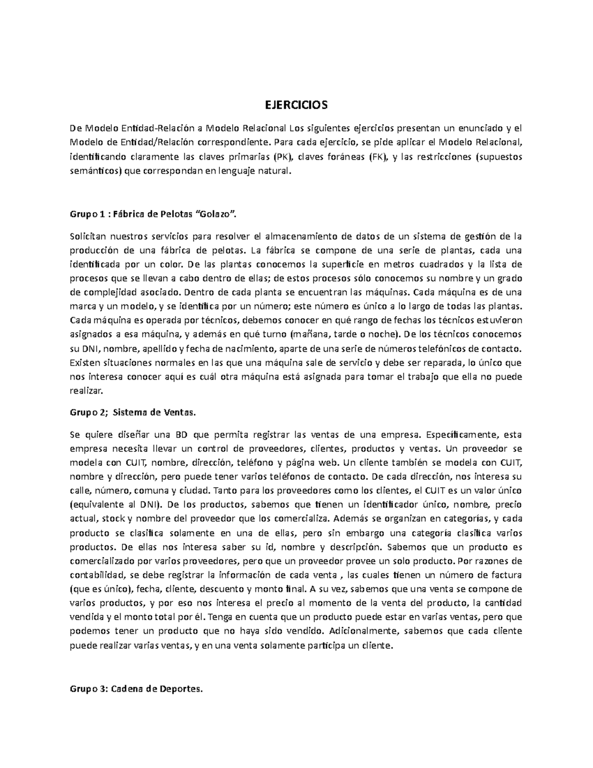 2.2 Ejercicios MER datos interpolados sql - EJERCICIOS De Modelo ...