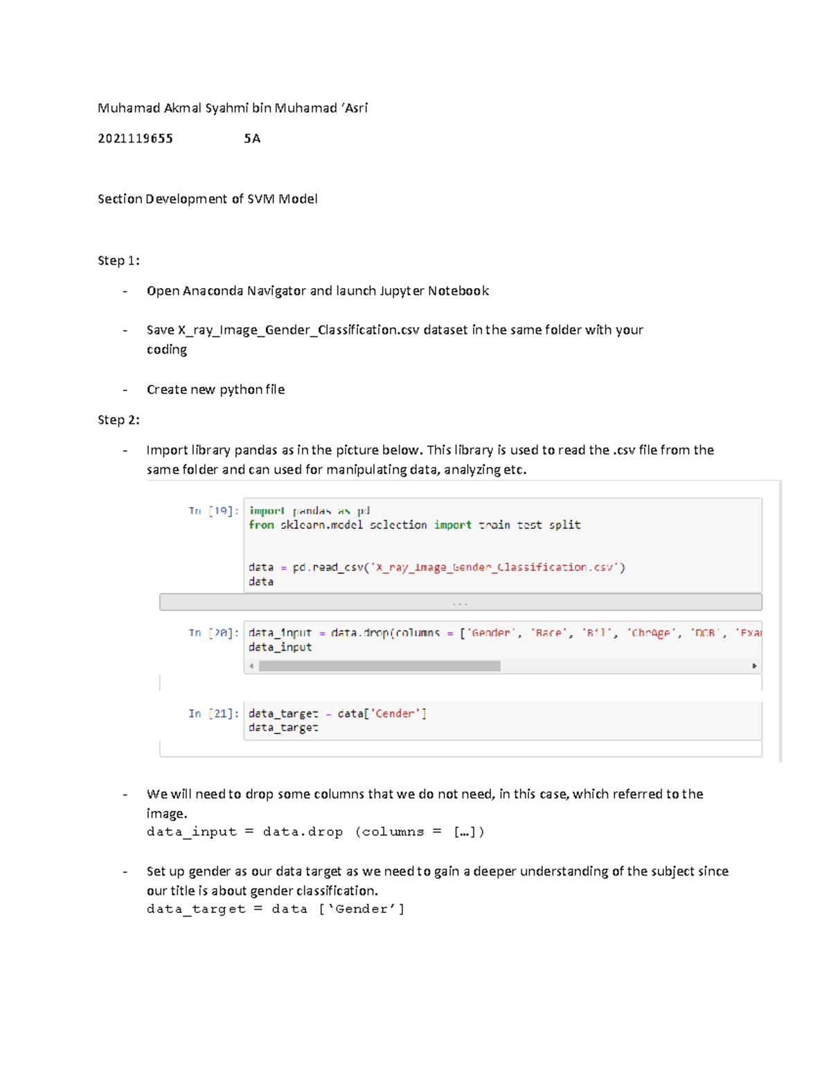 Lab Report Akmal Syahmi - Muhamad Akmal Syahmi bin Muhamad ‘Asri ...