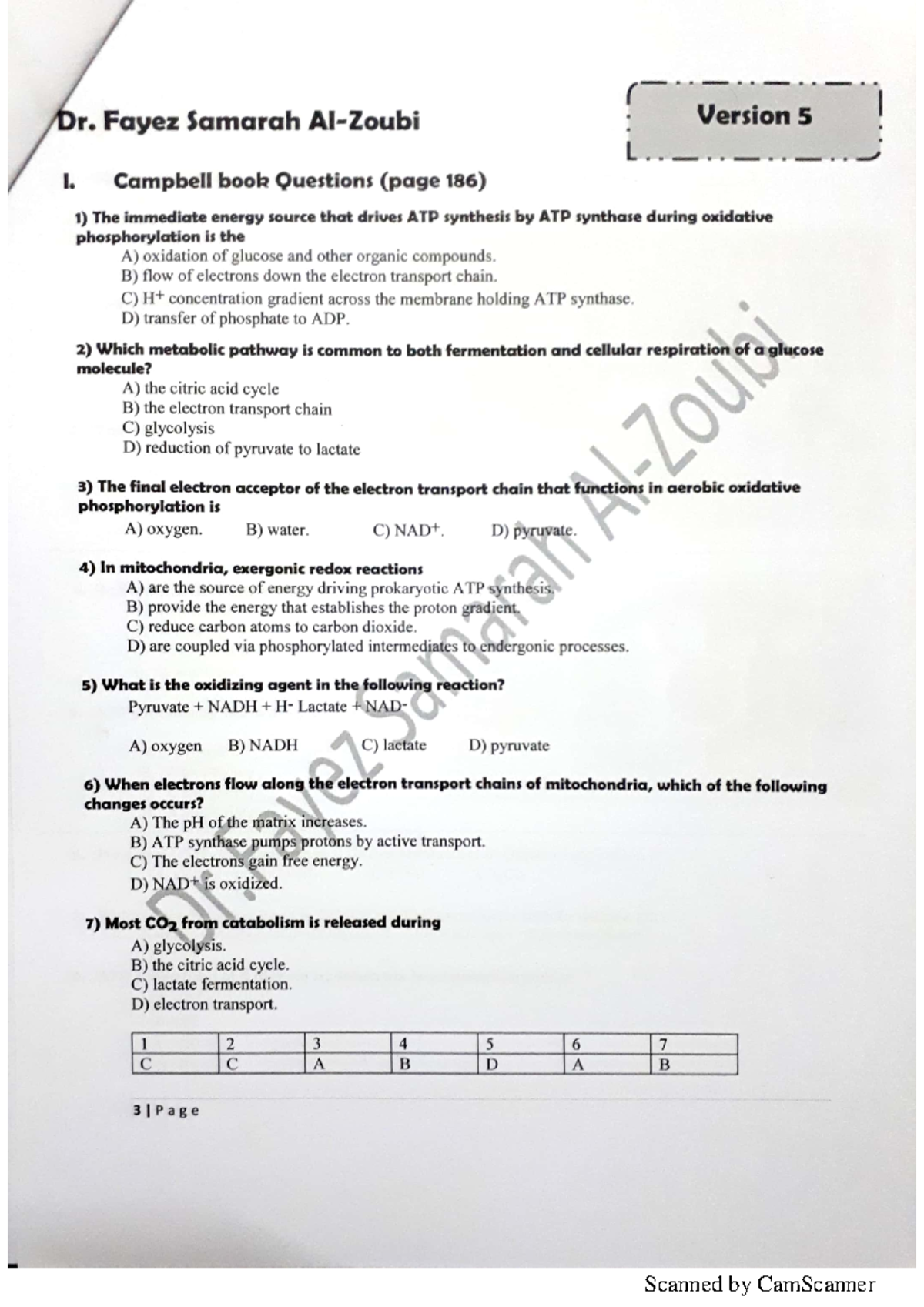 Chapter 10 - Biology test bank - Studocu
