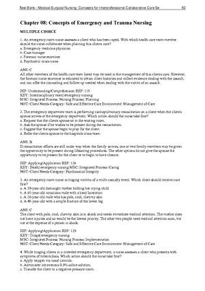 Traumatic Injuries cheat sheet - Created by Carla Burns, Simple ...