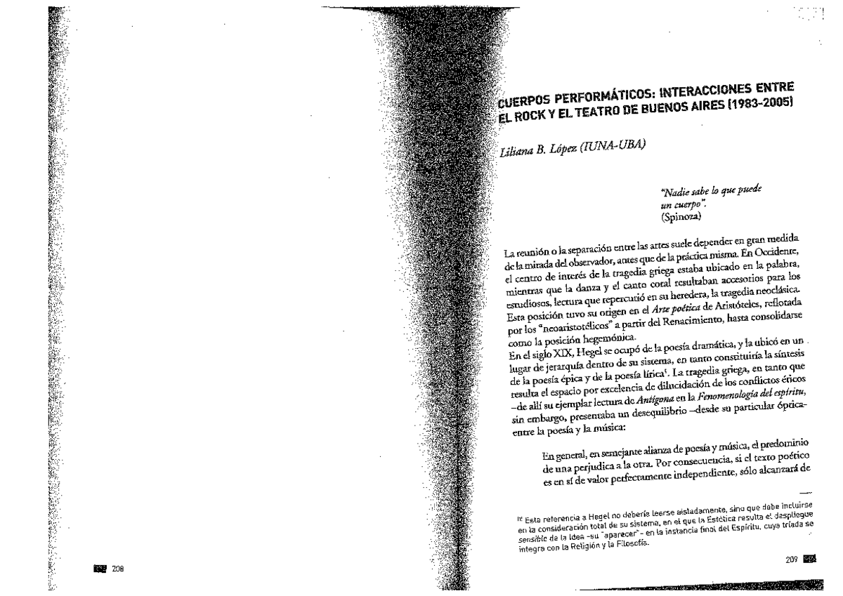 2 - apuntes - Artes Visuales y escenicas - Studocu