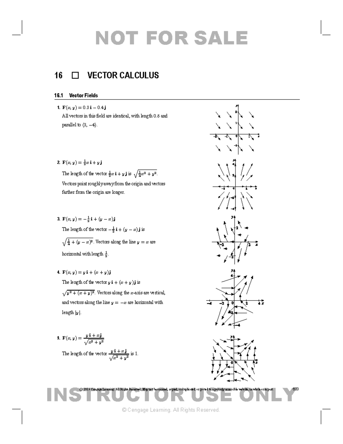 2E Chapter 16 Solutions - NOT FOR SALE 16 VECTOR CALCULUS 16 Vector ...