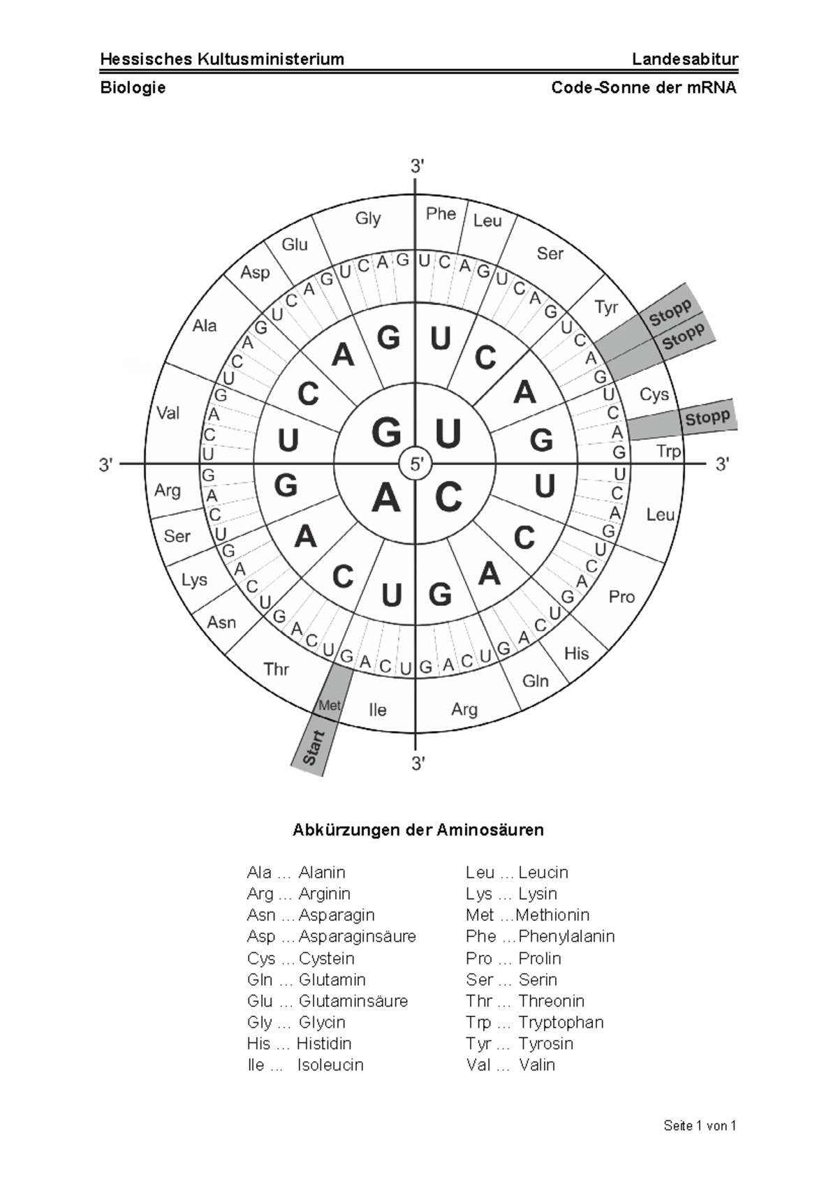 La biologie code sonne - Biologie - Hessisches Kultusministerium ...