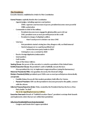 PSC 101 - Midterm Study Guide Part 2 - Questions 1. What is federalism ...