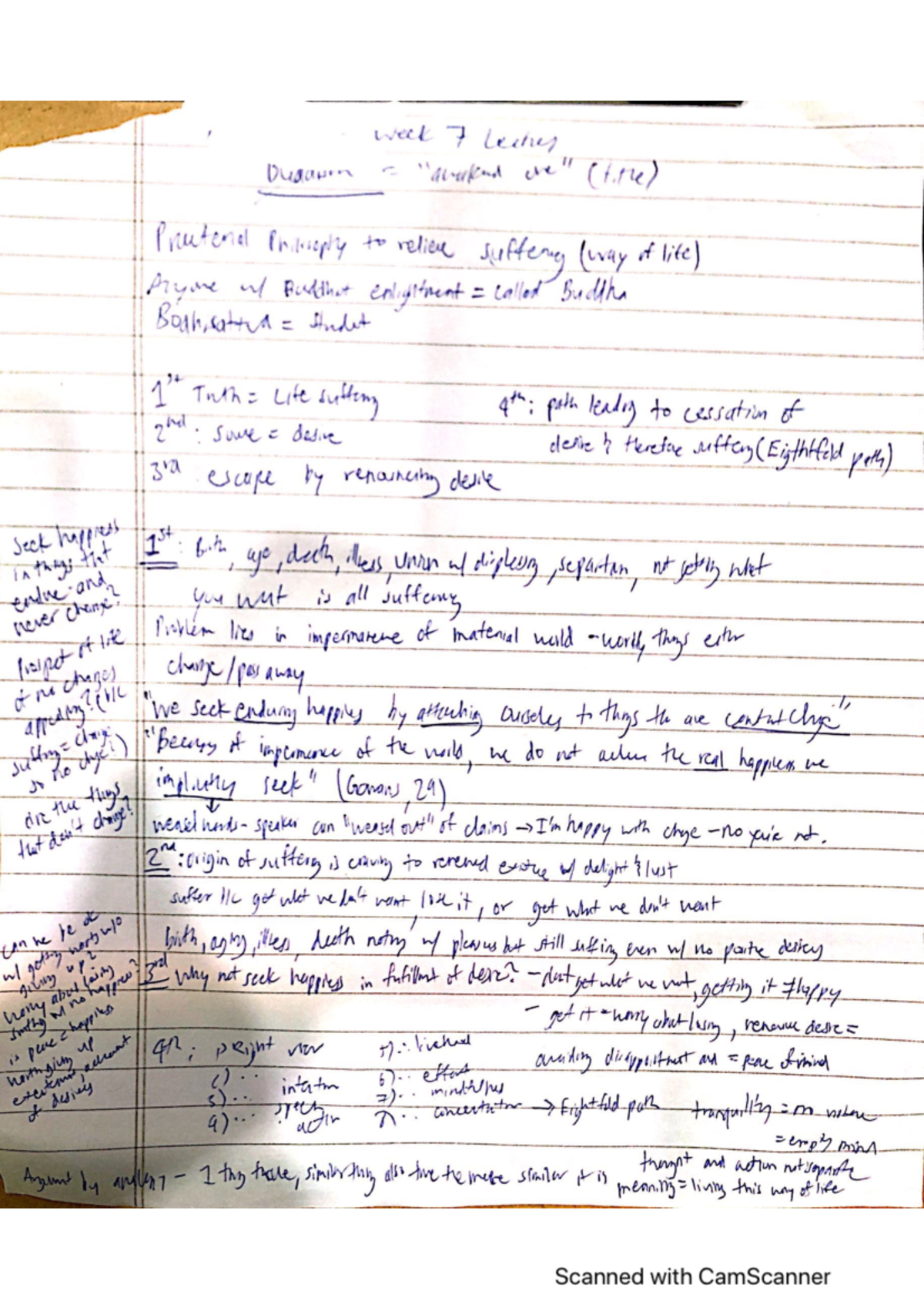 Philosphy unit notes - ENG4U - Studocu