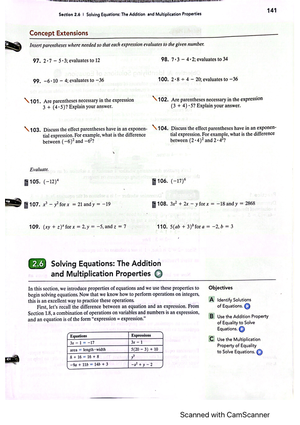 Math 111 Section 2.5 - MATH 111 - Studocu