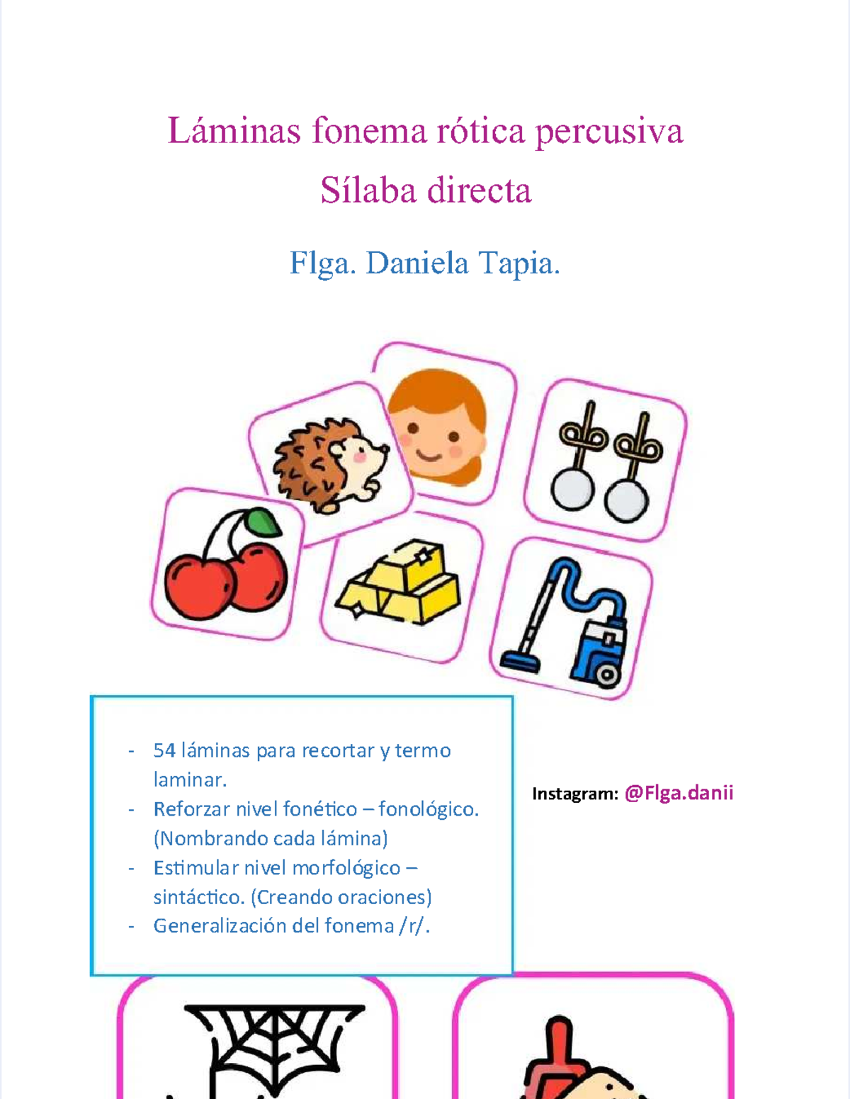 Pdf-laminas-fonema-rotica-percusiva compress - Láminas fonema rótica ...