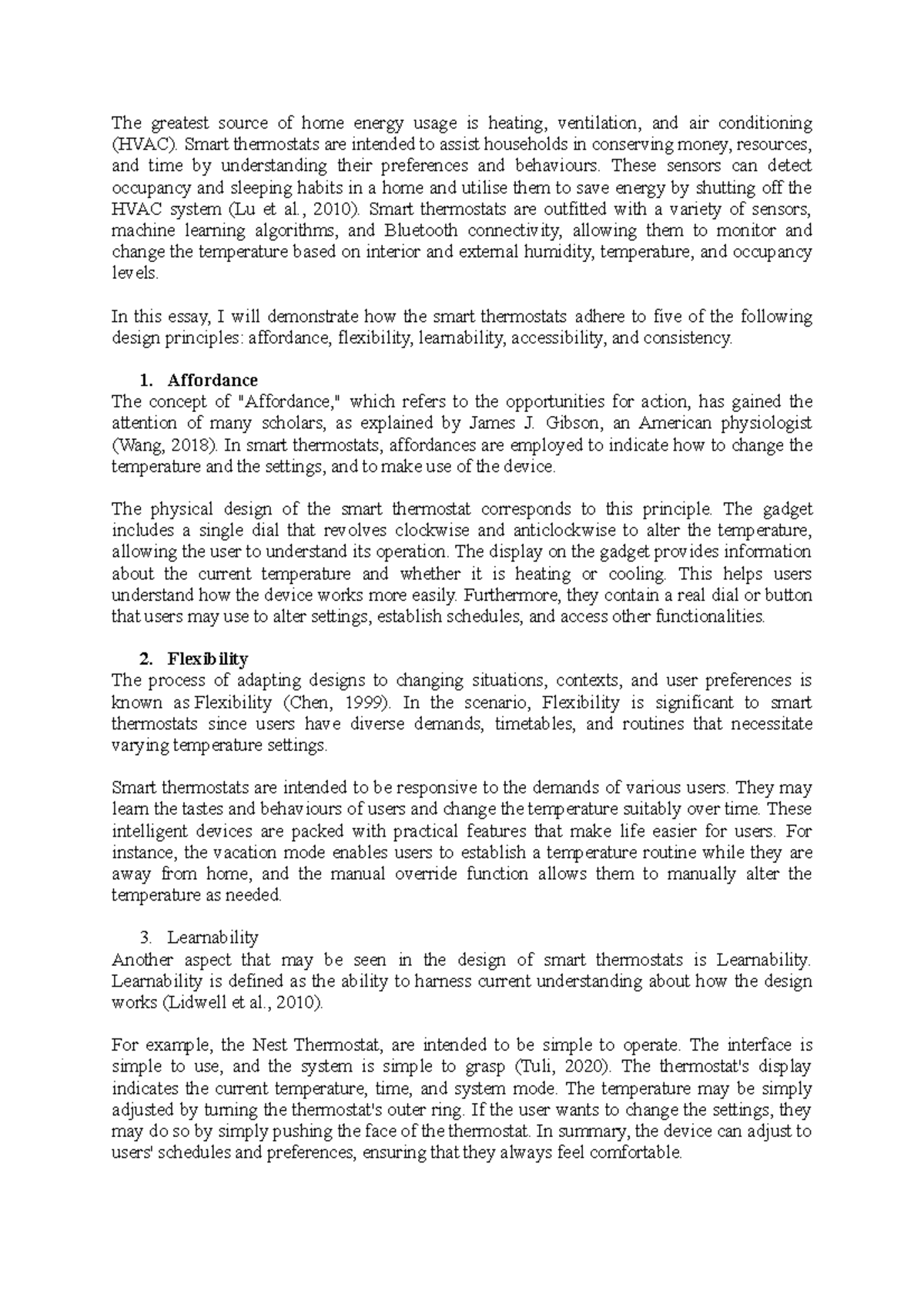 DESN1000 Assessment 3 - The greatest source of home energy usage is ...