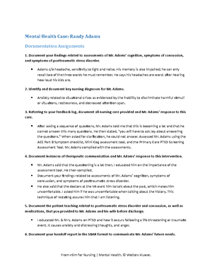 The ptsd toolkit for nurses assessment - Copyright © 2016 Wolters Kluwer Health, Inc. All rights ...