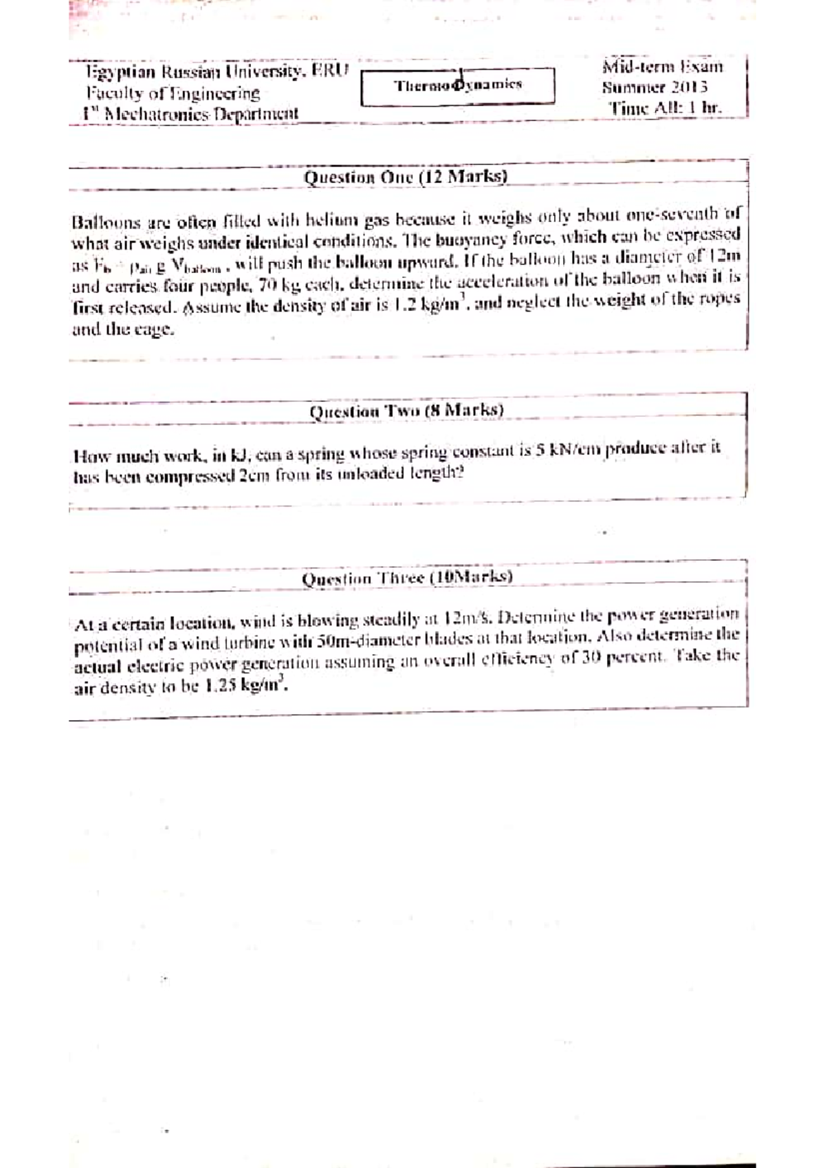 Thermodynamics (ME101) Midterms - thermo - Studocu
