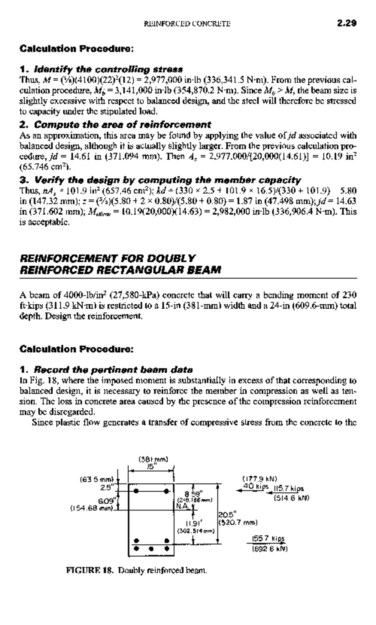 Handbook of civil engineering calculations 39 - Calculation Procedure ...