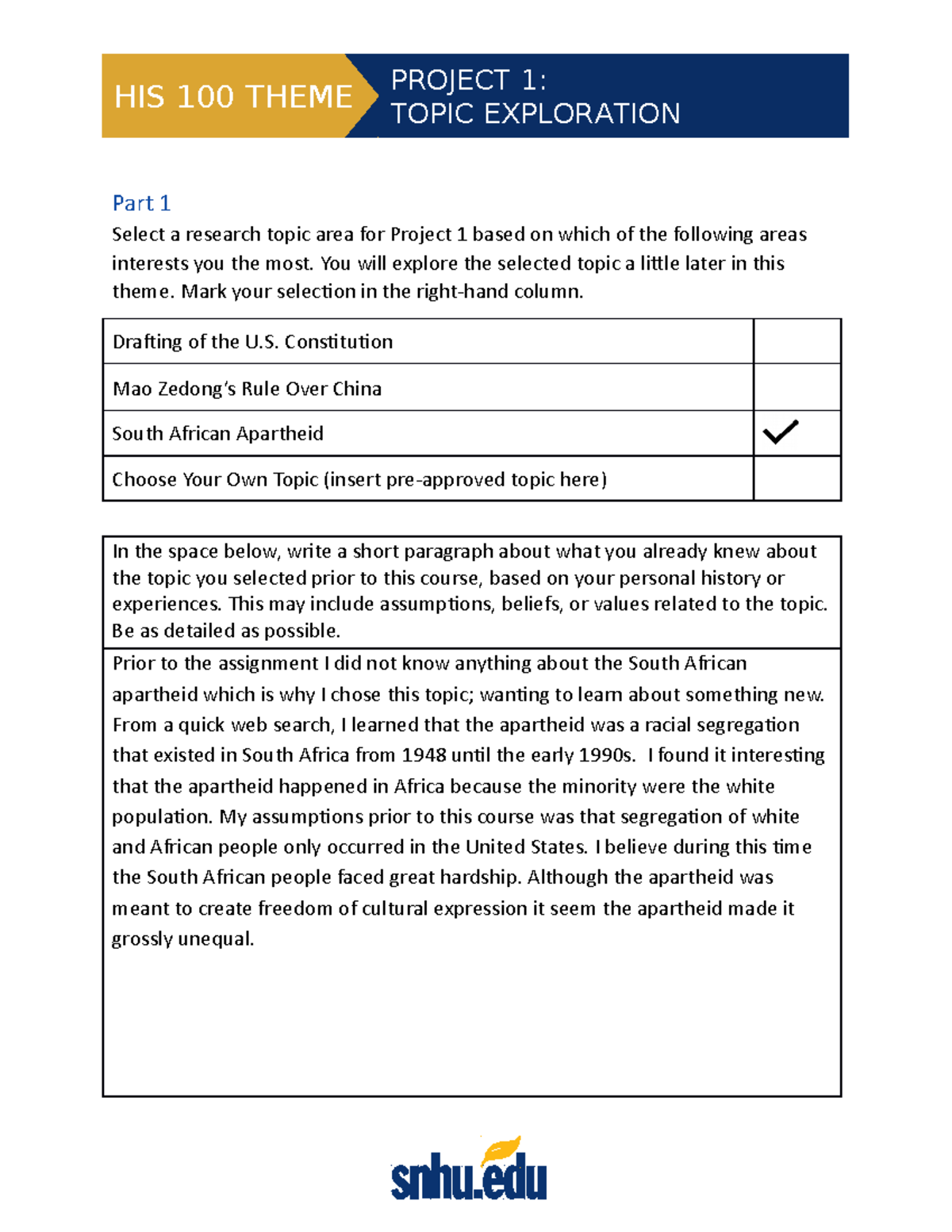 2-4-3 Topic Exploration Worksheet submissions - Part 1 Select a ...